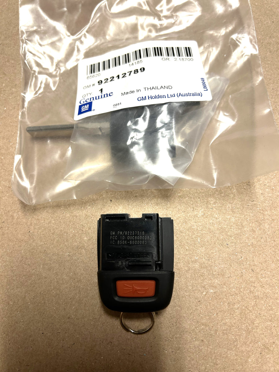 G8 Oem Fixed Key And Transmitter 92237316 92212789 – East Coast Holden ...