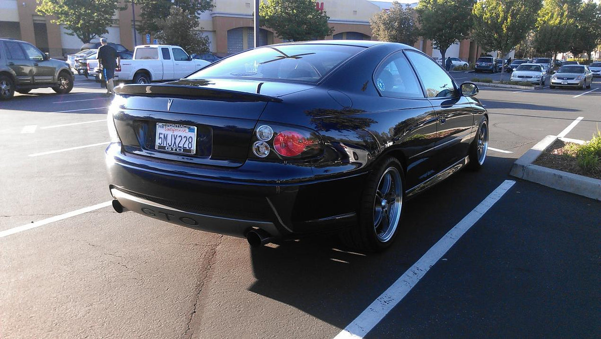 Pontiac GTO JHP V1 Spoiler – East Coast Holden Parts